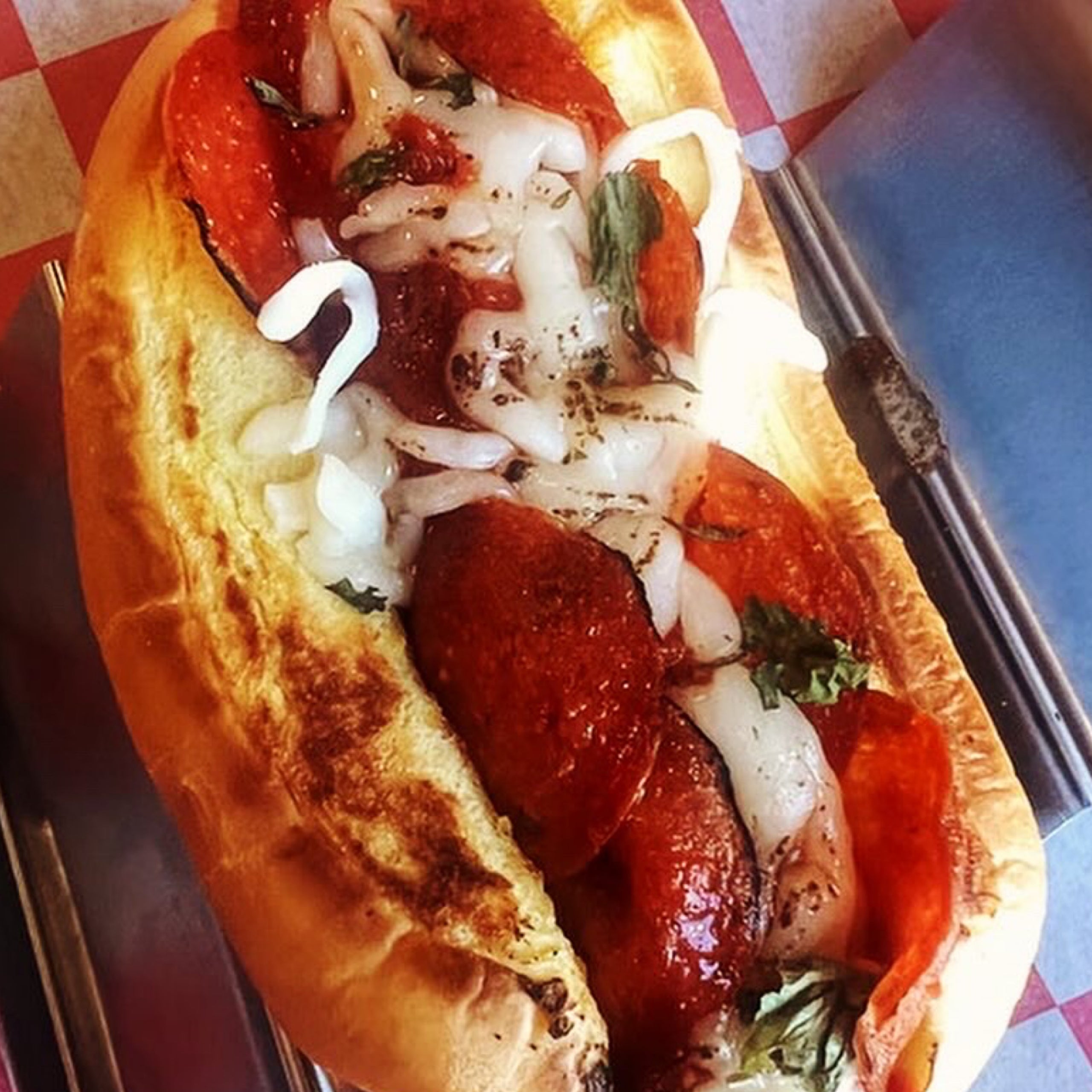 Pepperoni Pizza Dog | Cruz-Missile Hot Dogs & Pinchos