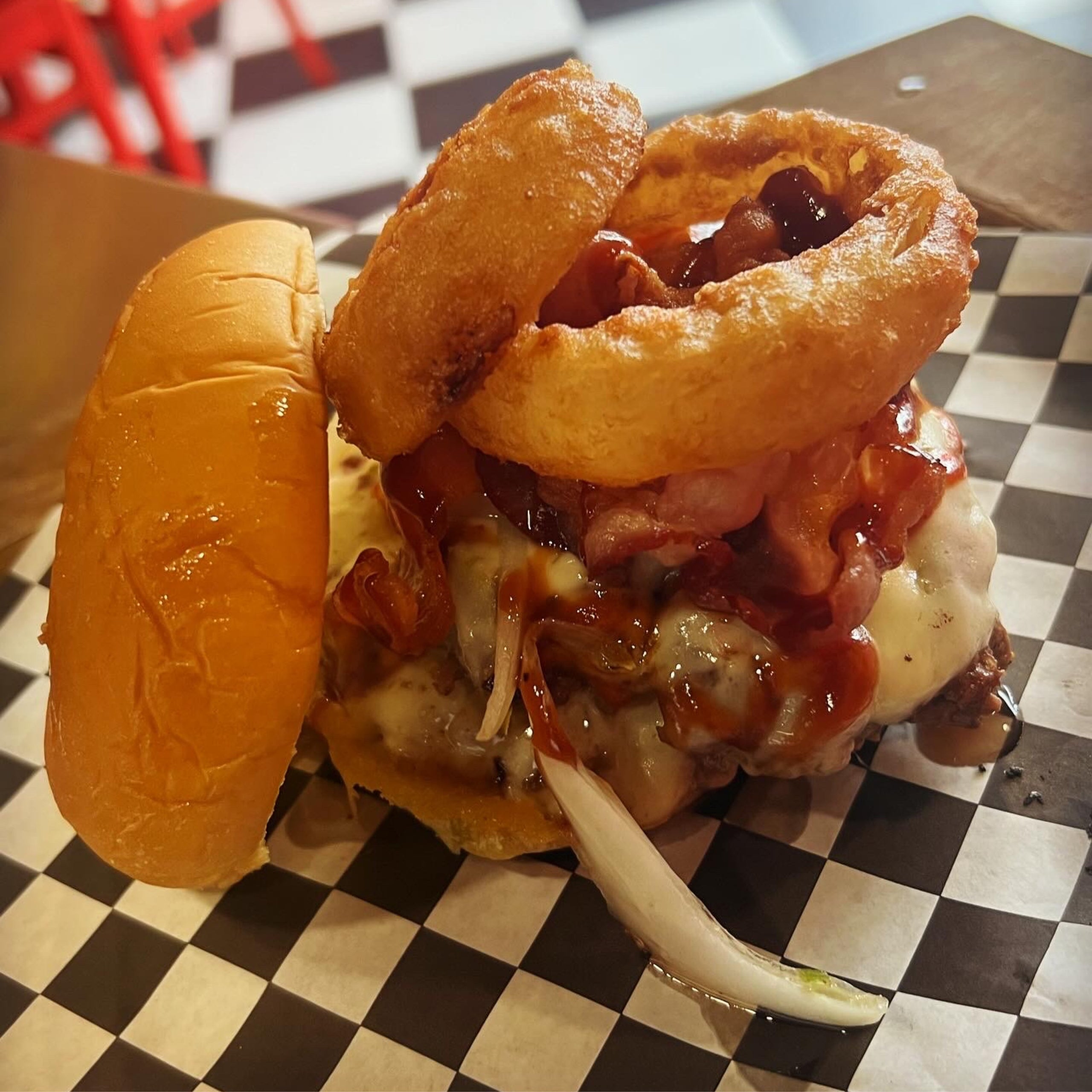 Texas BBQ Smash Burger | Cruz-Missile Hot Dogs & Pinchos